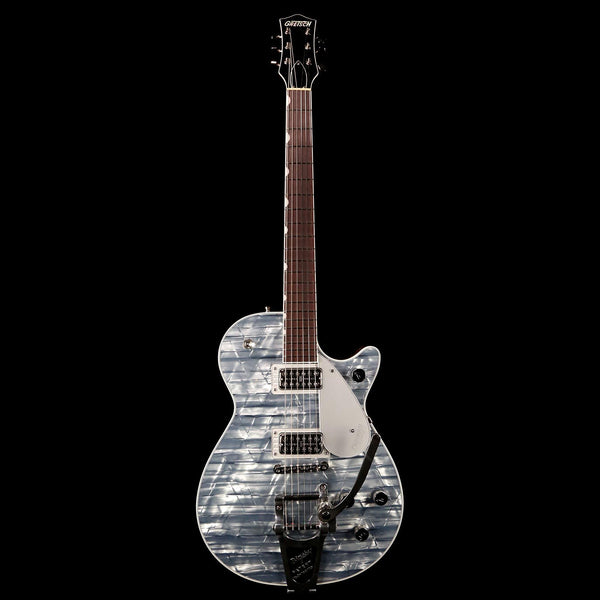 Gretsch G6129 Players Edition Jet FT Light Blue Pearl | The Music Zoo