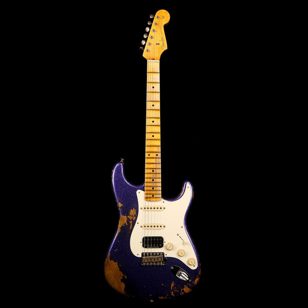 Fender Custom Shop 1957 Stratocaster HSS Heavy Relic Purple Sparkle 20 ...