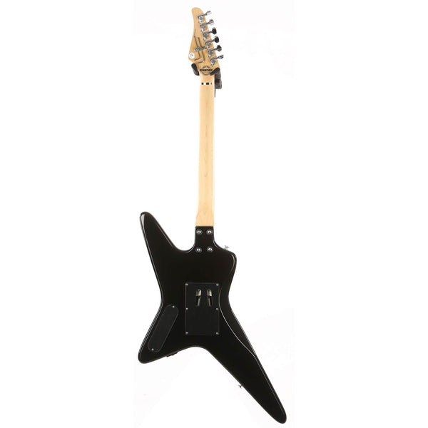 Kramer Voyager Floyd Rose Black with Lightning Graphic | The Music Zoo