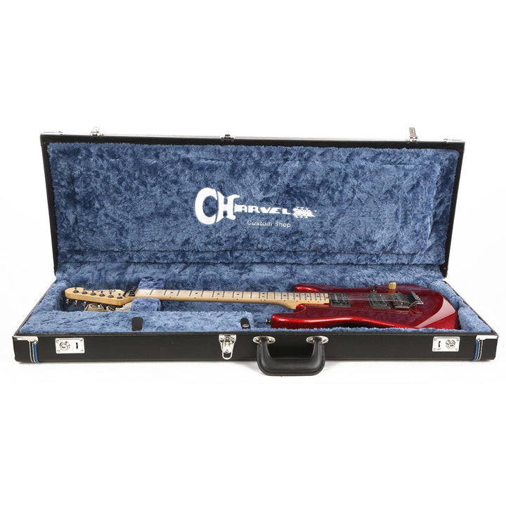 Charvel Custom Shop San Dimas Red Sparkle Relic | The Music Zoo