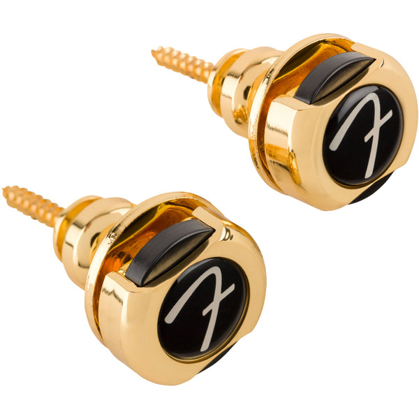 Fender Infinity Strap Locks Gold | The Music Zoo