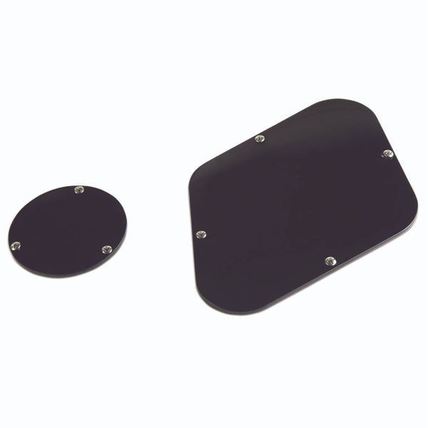 Gibson Backplate and Switchplate Combo Pack Black | The Music Zoo