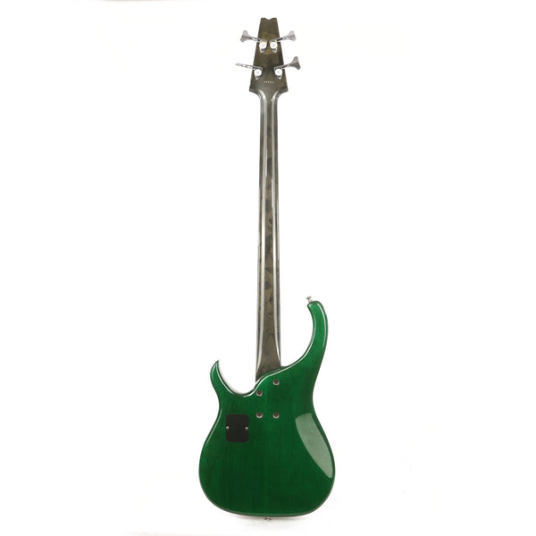 Modulus M92 4-String Bass Fretless Transparent Green | The Music Zoo