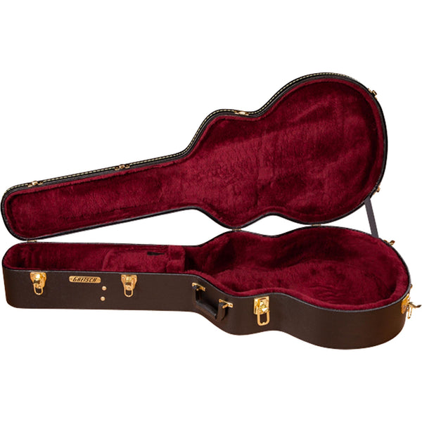 Gretsch G6244 17" Deluxe Acoustic Hardshell Case Black | The Music Zoo