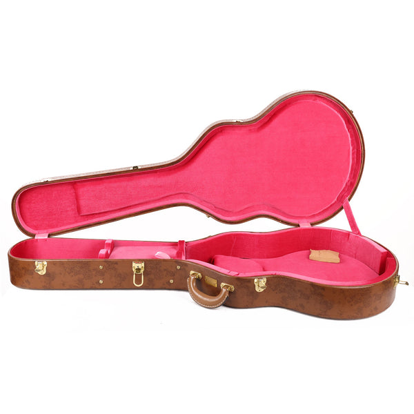 Gibson ES-335 and ES-355 Hardshell Case Brown with Pink Interior | The ...