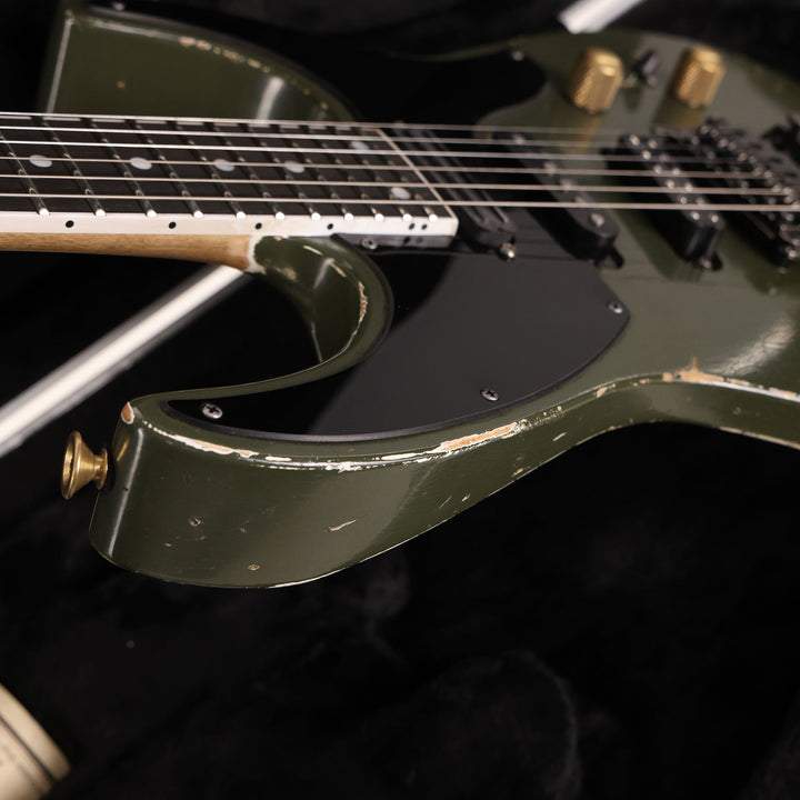 Jackson Custom Shop SL Soloist 3S-V Army Drab | The Music Zoo