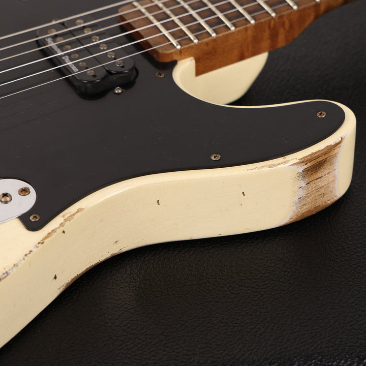 Fender Custom Shop ZF Telecaster Music Zoo Exclusive Heavy Relic Vanil ...