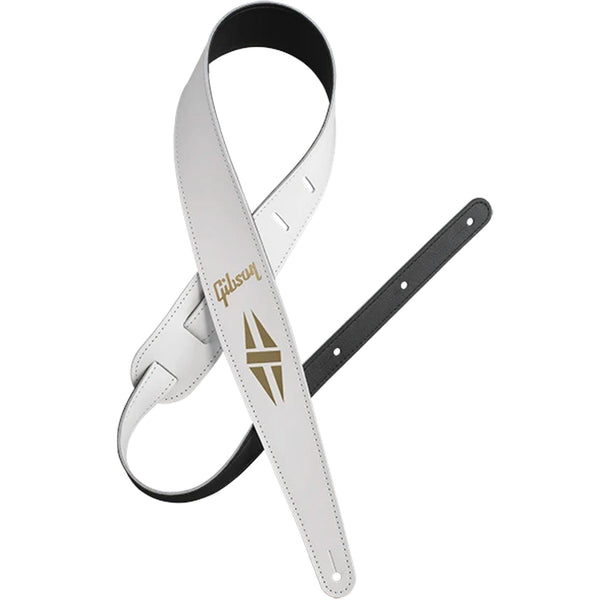 Gibson The Split-Diamond Strap White | The Music Zoo