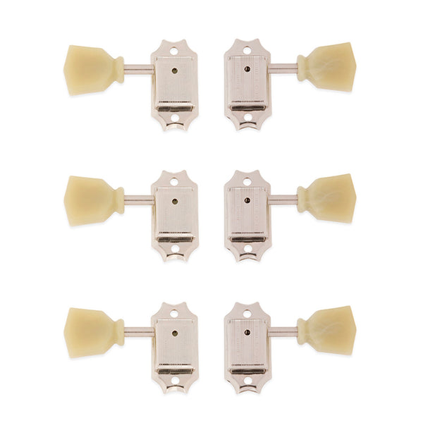 Gibson Deluxe Reissue Style Tuner Set Nickel | The Music Zoo