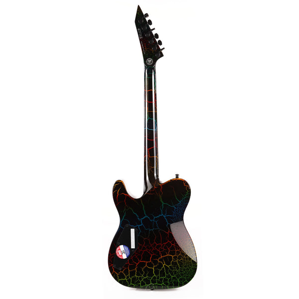 ESP LTD Eclipse ’87 Hardtail Limited Edition Rainbow Crackle | The ...