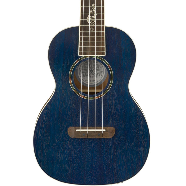 Fender Dhani Harrison Ukulele Sapphire Blue | The Music Zoo