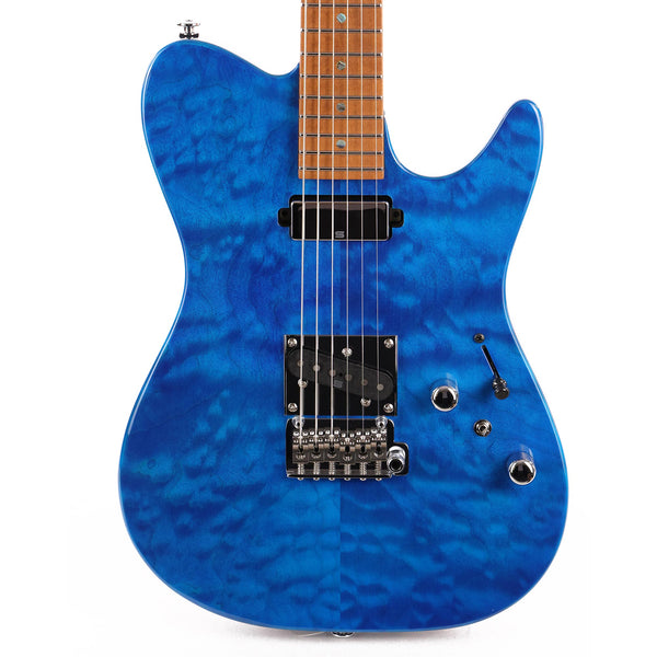 Ibanez AZ Prestige AZS2200Q Royal Blue Sapphire 2021 | The Music Zoo