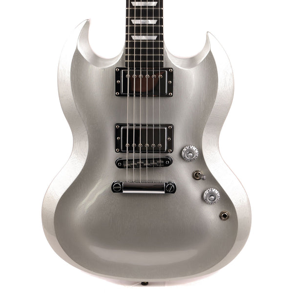 Gibson SG Diablo Metallic Silver December Guitar of the Month 2008 ...