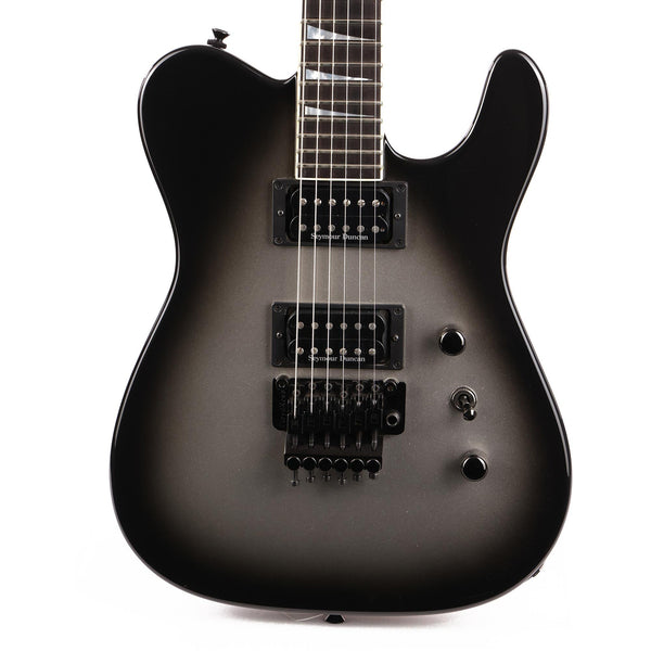 Jackson Custom Shop Tele Soloist Silverburst 2012 | The Music Zoo