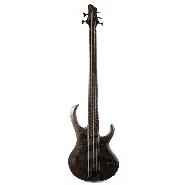 Ibanez BTB 5-String BTB805MS Bass Workshop Transparent Grey Flat | The ...