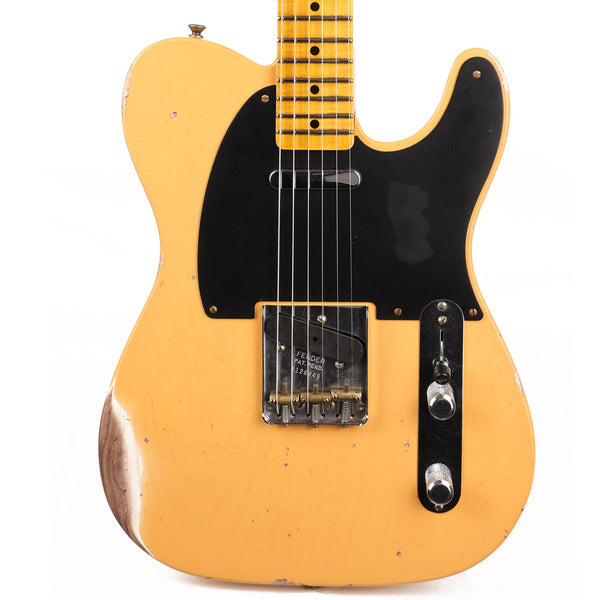 Fender Custom Shop 1951 Nocaster Relic Aged Nocaster Blonde Flame Mapl ...