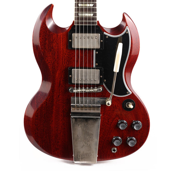 Gibson Custom Shop 1964 SG Standard Reissue Maestro VOS Cherry Red ...
