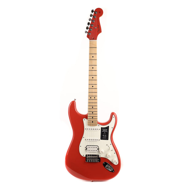 Fender Limited Edition Player Stratocaster HSS Fiesta Red with Matchin ...
