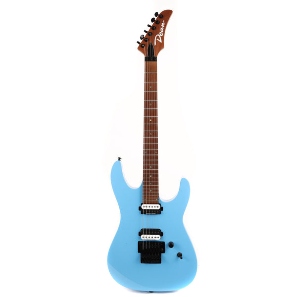 Dean MD 24 Floyd Roasted Maple Neck Vintage Blue Used | The Music Zoo