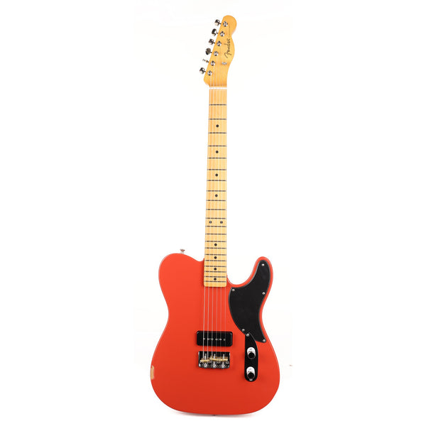 Fender Noventa Telecaster Fiesta Red Used | The Music Zoo