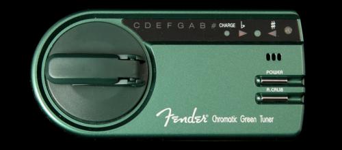 Fender GT-1000 Battery-Free "Green" Chromatic Tuner | The Music Zoo
